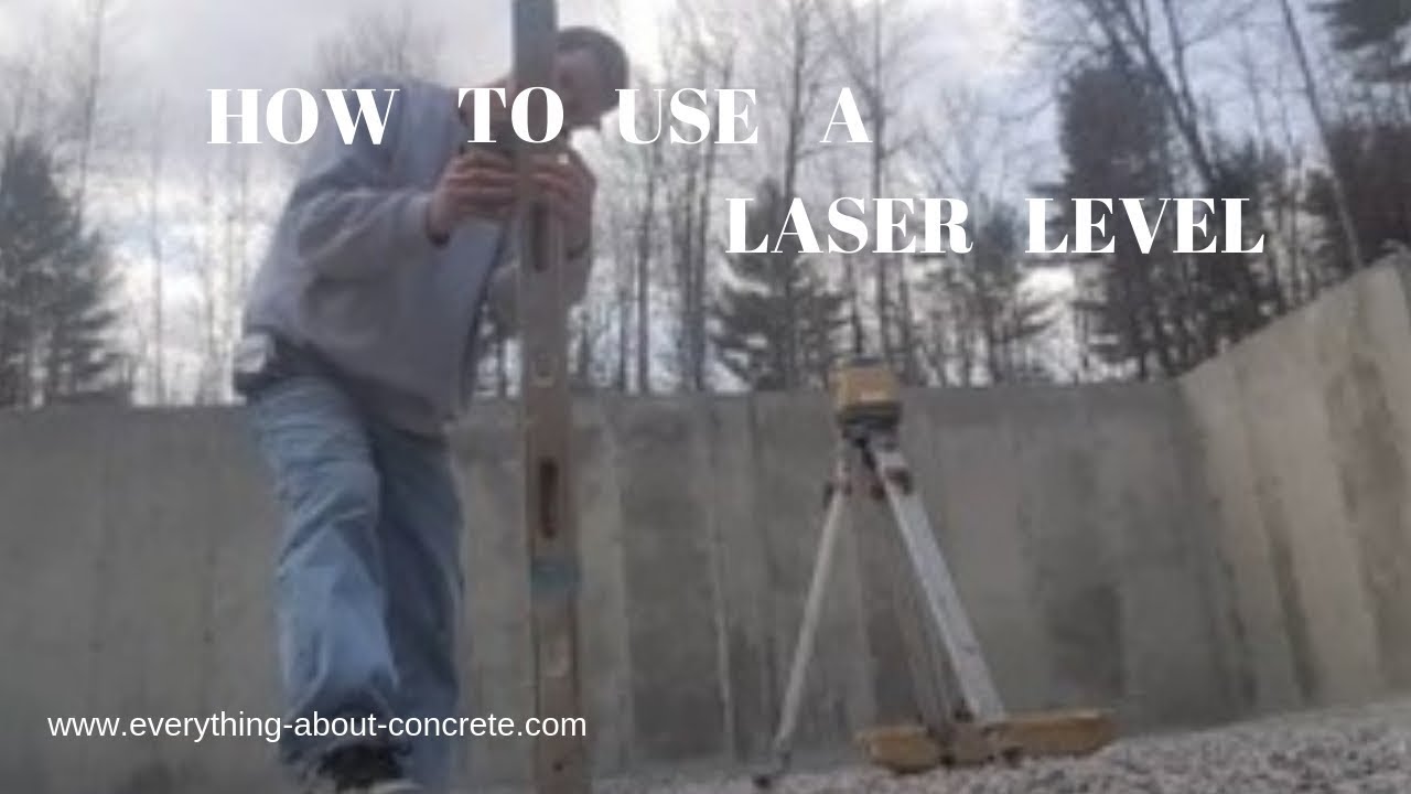 How to use a Laser Level